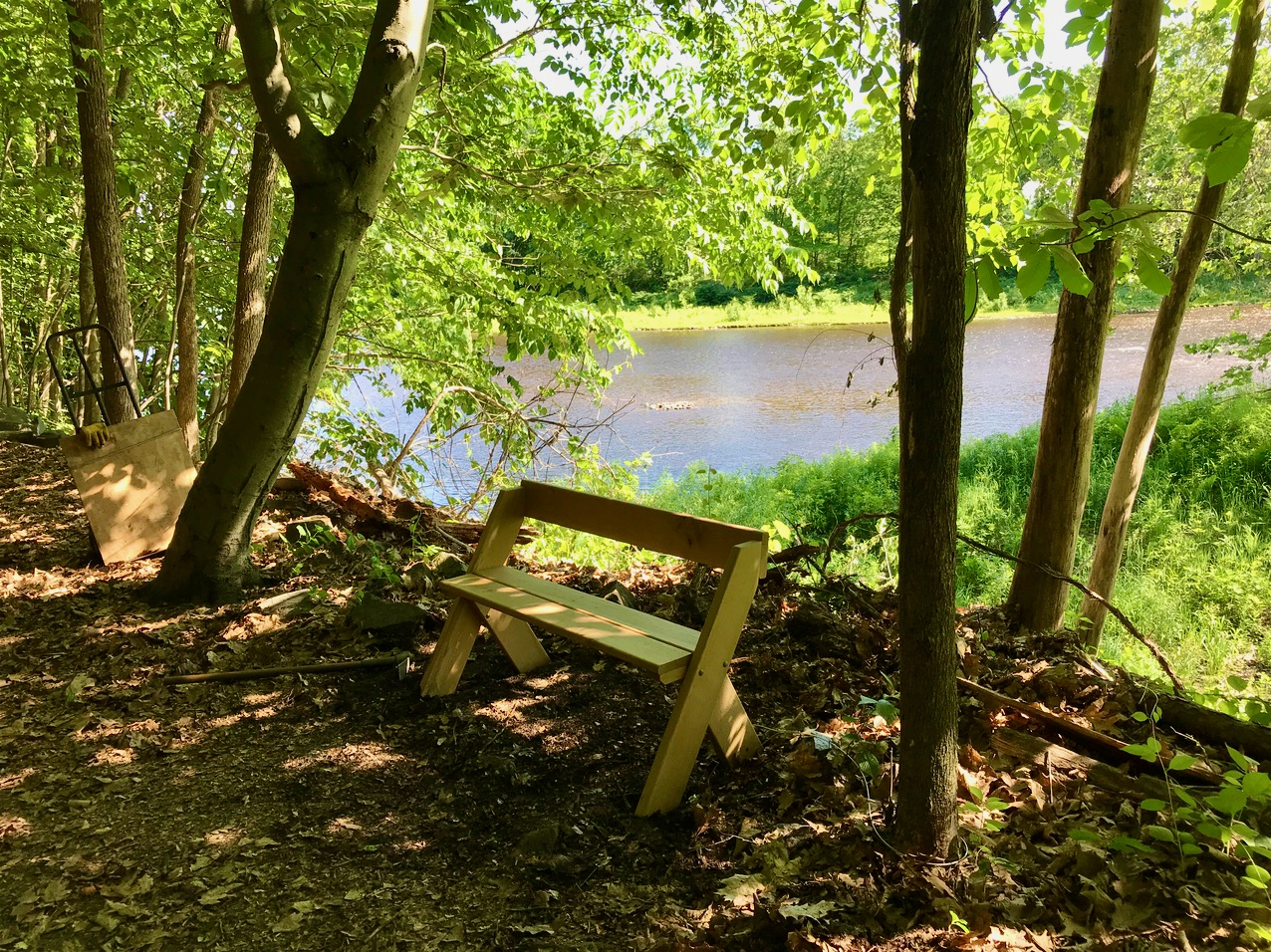 New Benches on the Trail – THE WEST RIVER TRAIL