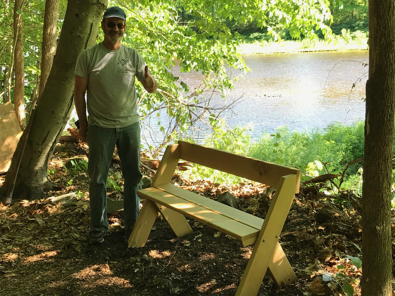 New Benches on the Trail – THE WEST RIVER TRAIL